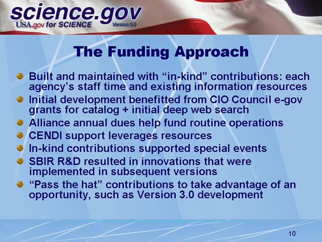 Science.gov - An Interagency Model for Collaboration and Operation